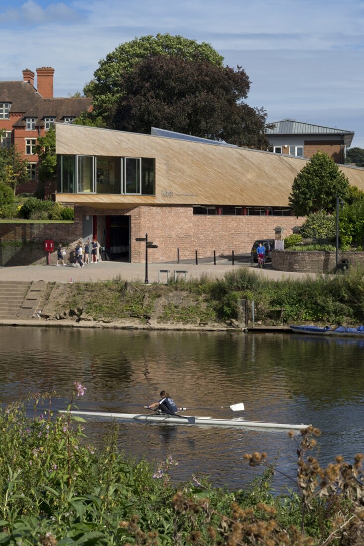 Out onto the water: The King's School Boathouse by Associated Architects
