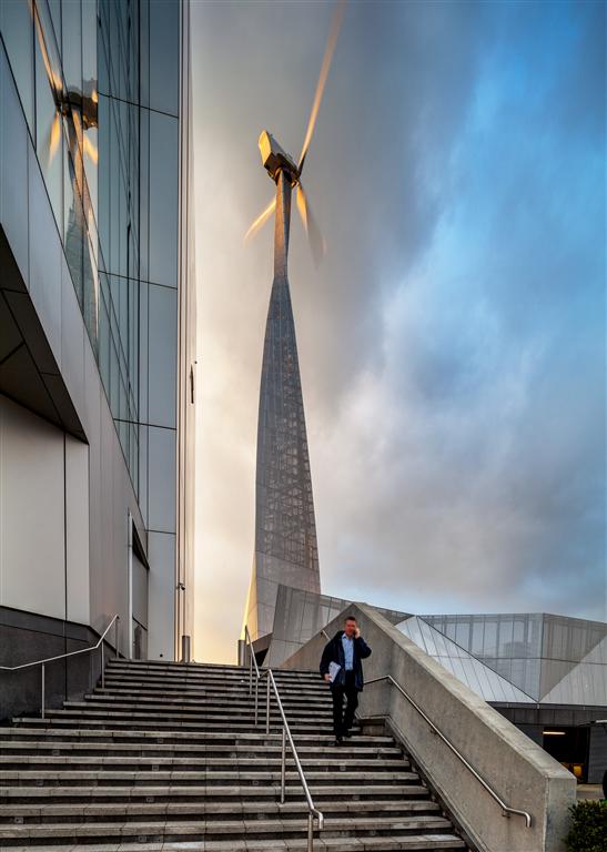 Arup Associates unveils BSkyB wind turbine