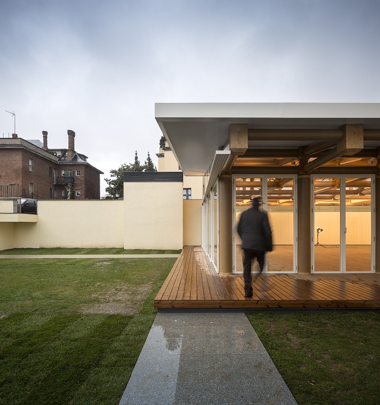 In pictures: Shigeru Ban's 'paper-tube pavilion'