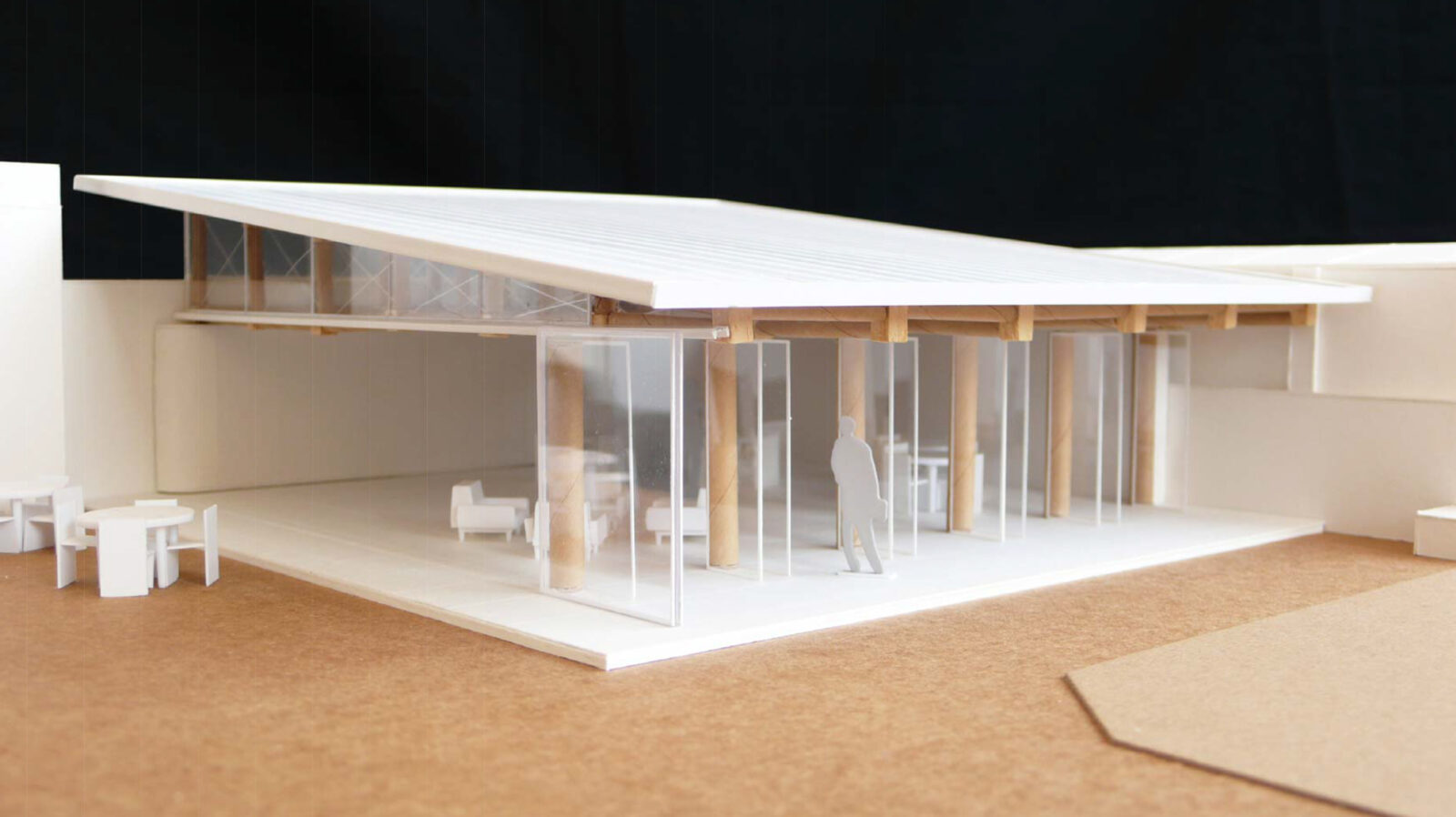 In pictures: Shigeru Ban's 'paper-tube pavilion'