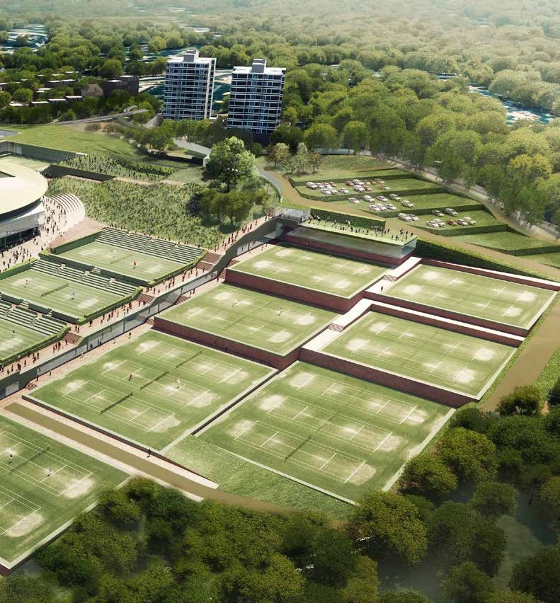 Grimshaw reveals new masterplan for Wimbledon