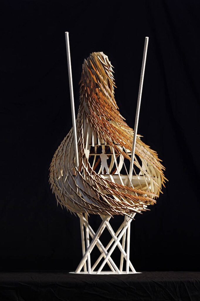 Jerry Tate moots Eden Project timber nest