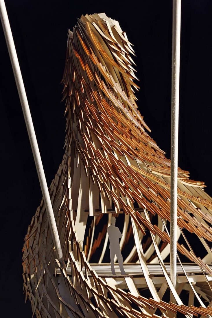 Jerry Tate moots Eden Project timber nest