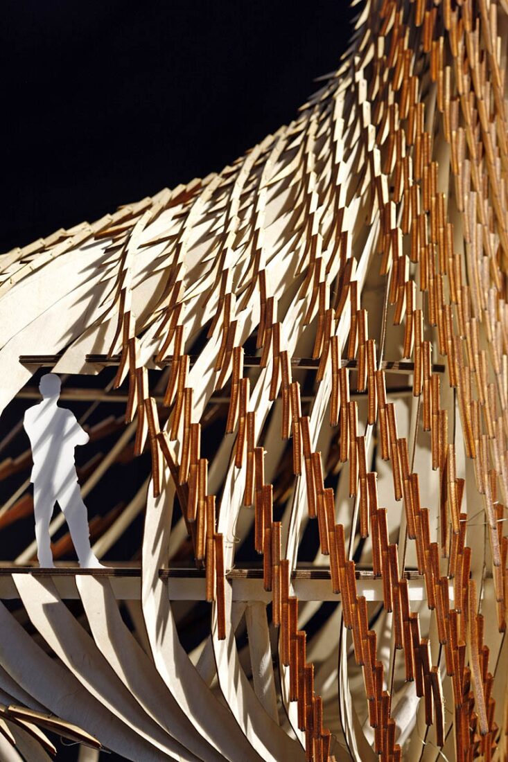 Jerry Tate moots Eden Project timber nest