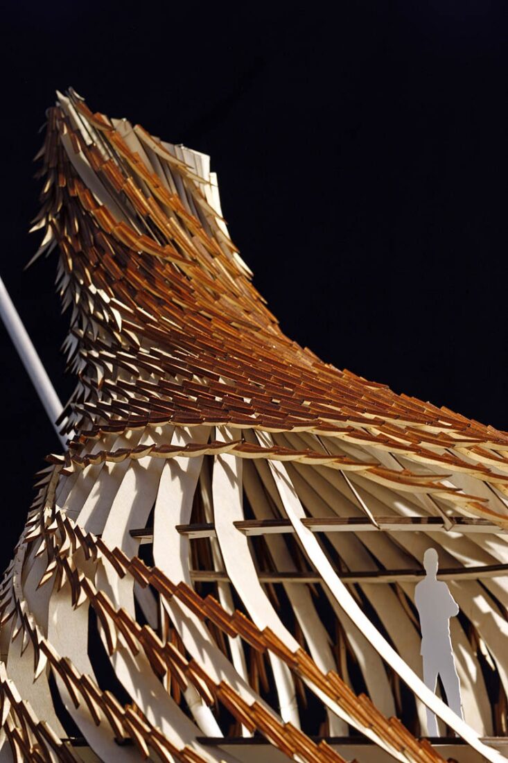 Jerry Tate moots Eden Project timber nest