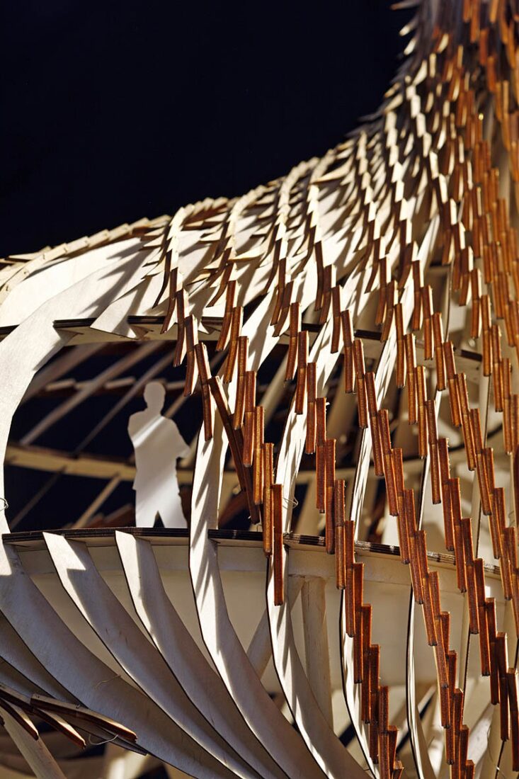 Jerry Tate moots Eden Project timber nest