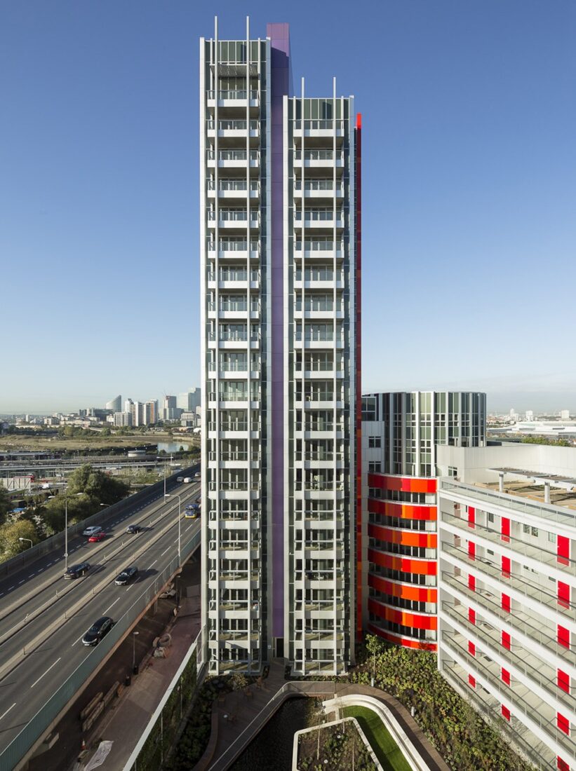 Red and green: Rathbone Market by CZWG