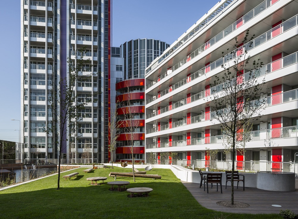 Red and green: Rathbone Market by CZWG