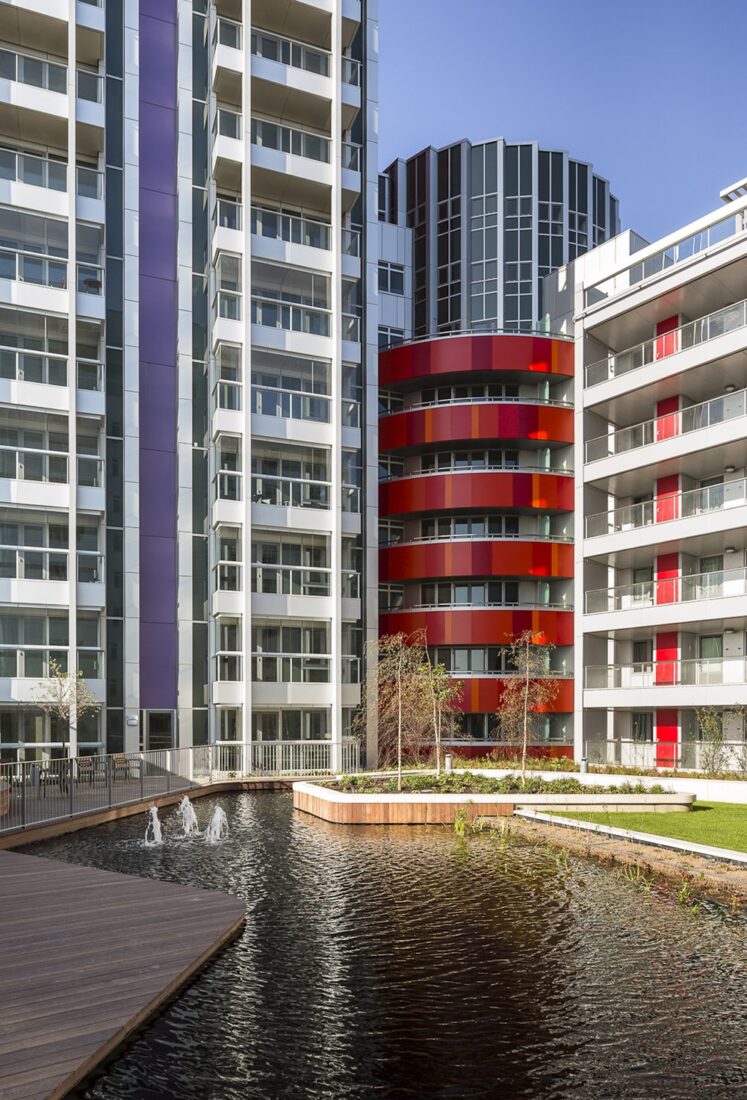 Red and green: Rathbone Market by CZWG