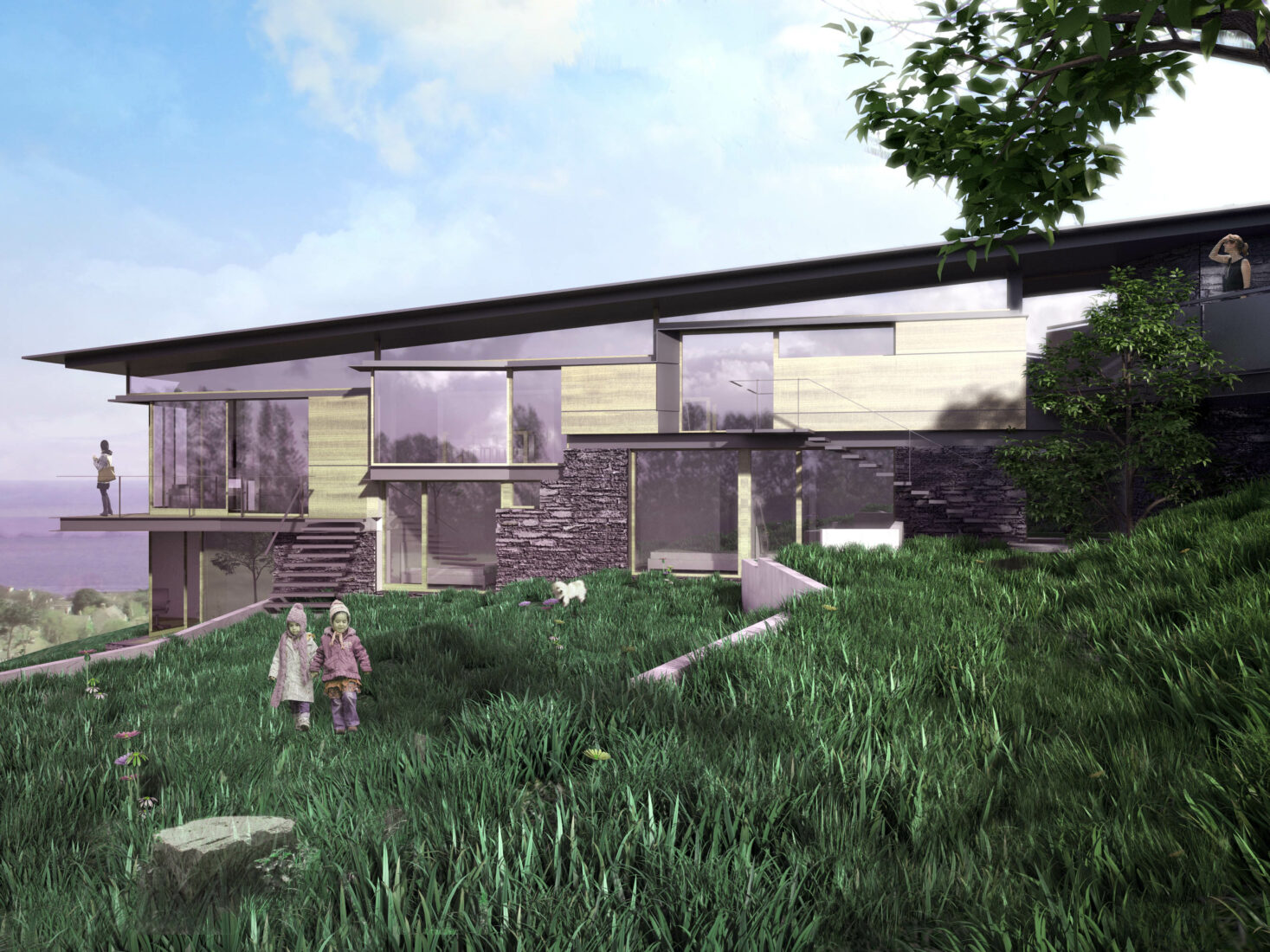 Richard Murphy reveals Dublin Bay hillside home