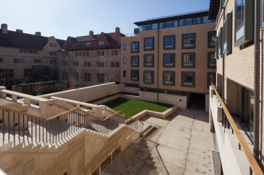 Modern quad: Pembroke College by Berman Guedes Stretton