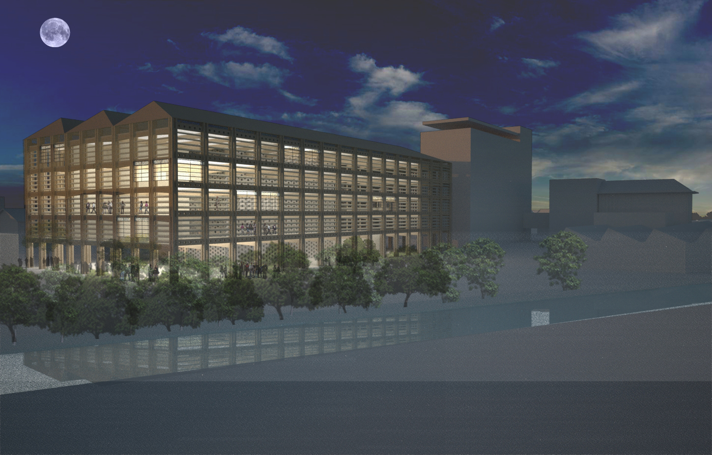 Shigeru Ban reveals designs for Swatch HQ