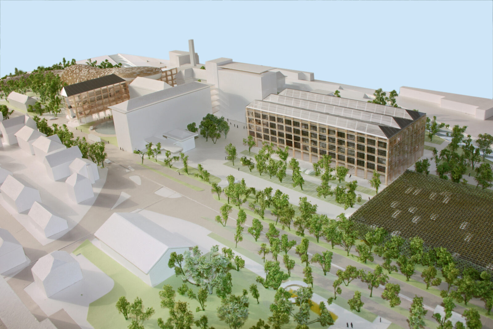 Shigeru Ban reveals designs for Swatch HQ