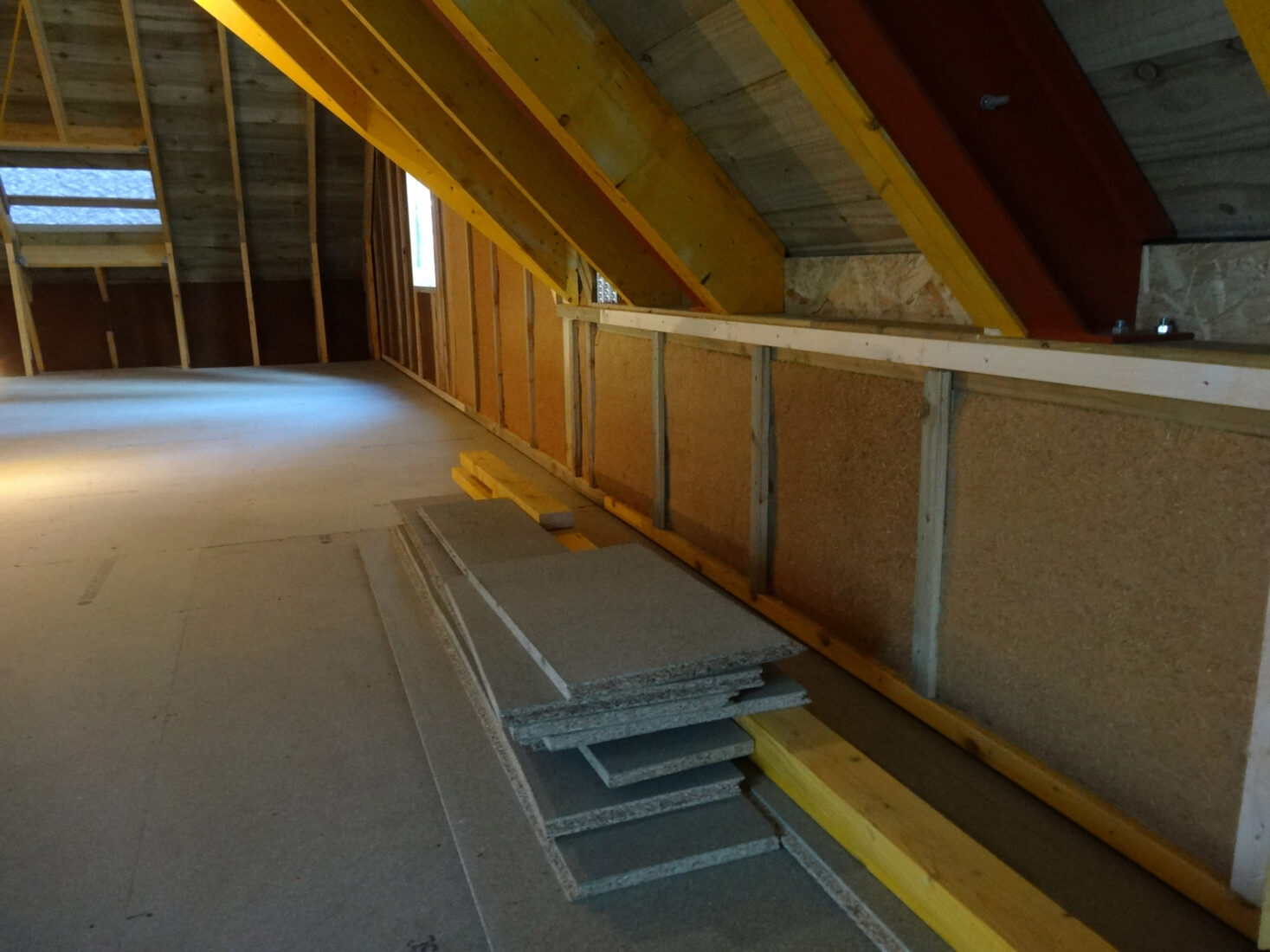 Timber frame home trials insulation combinations