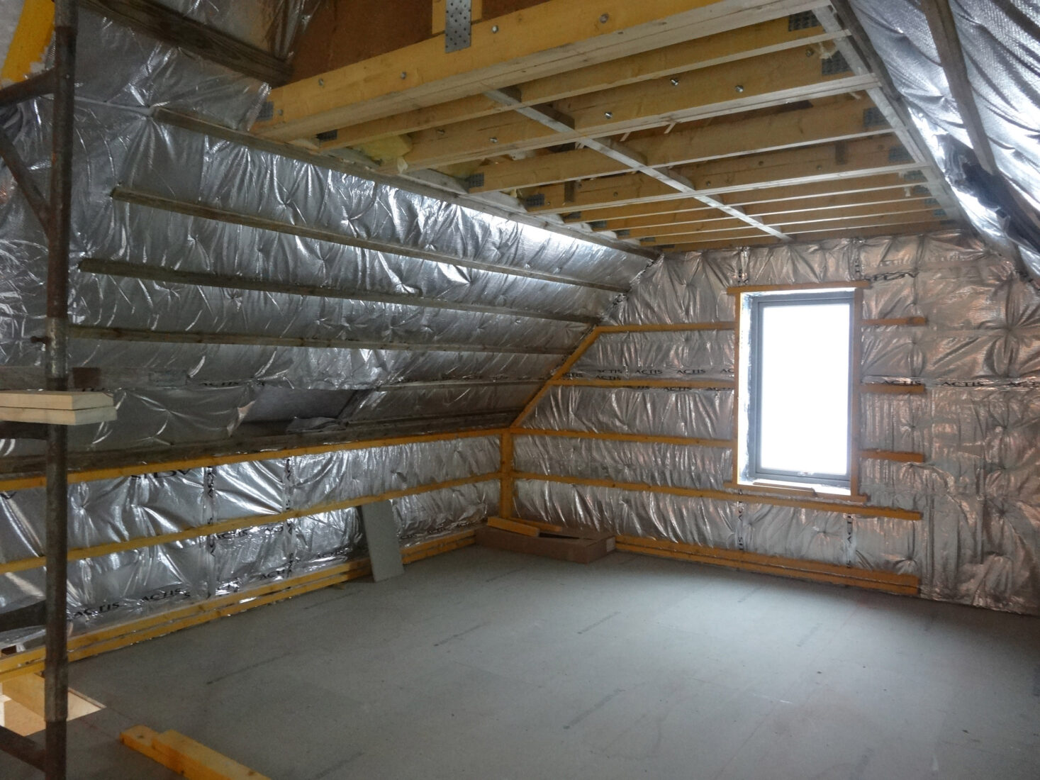 Timber frame home trials insulation combinations