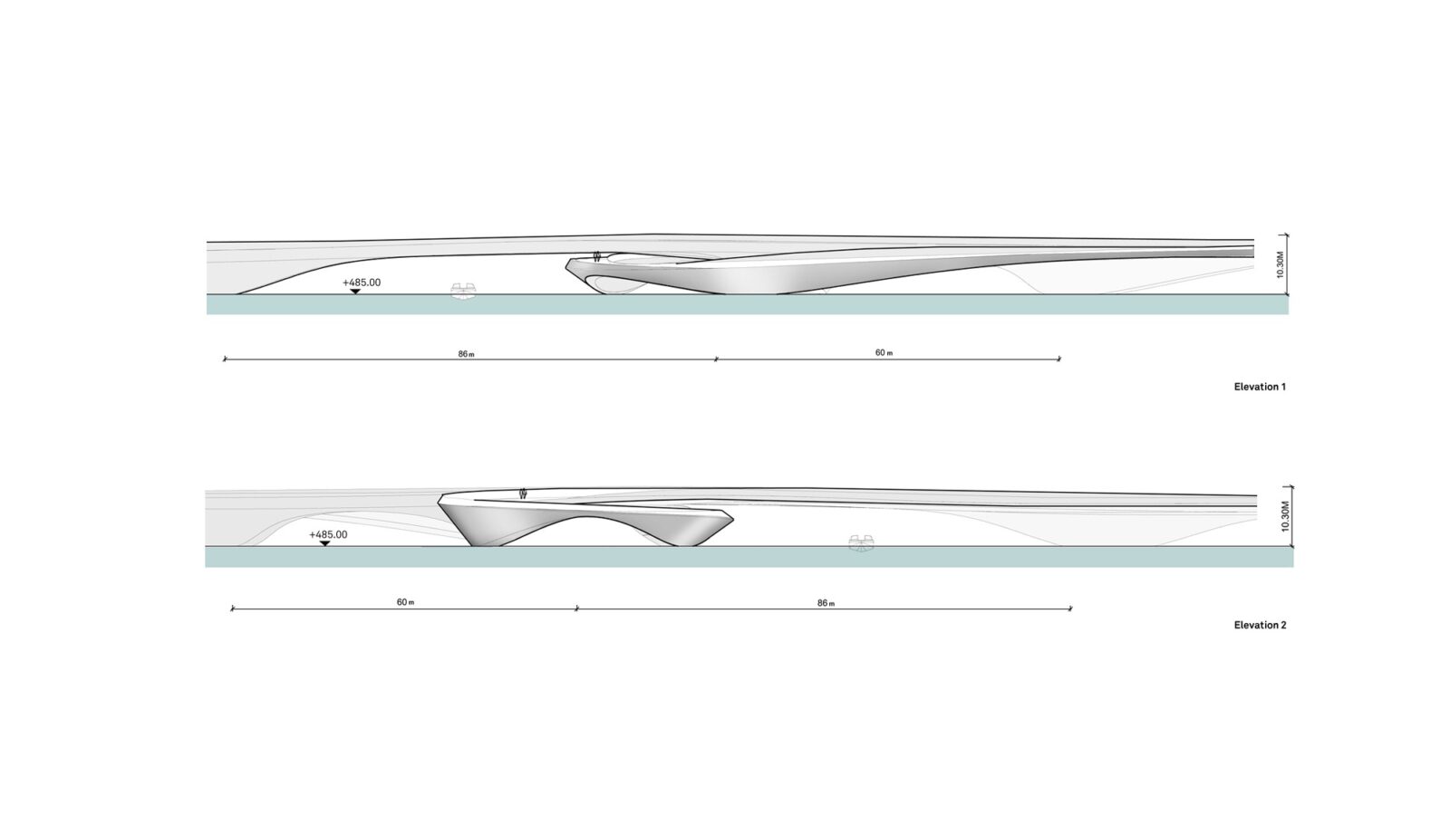 10Design reveals Chinese bridge designs