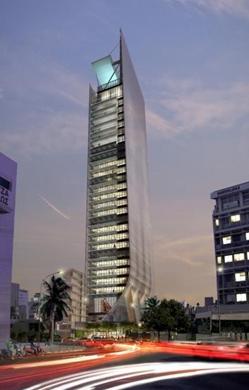 Atkins reveals Cyprus skyscraper