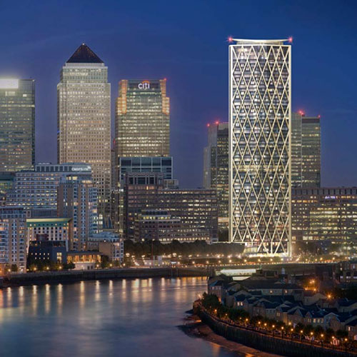 Horden Cherry Lee submits plans for Docklands residential tower