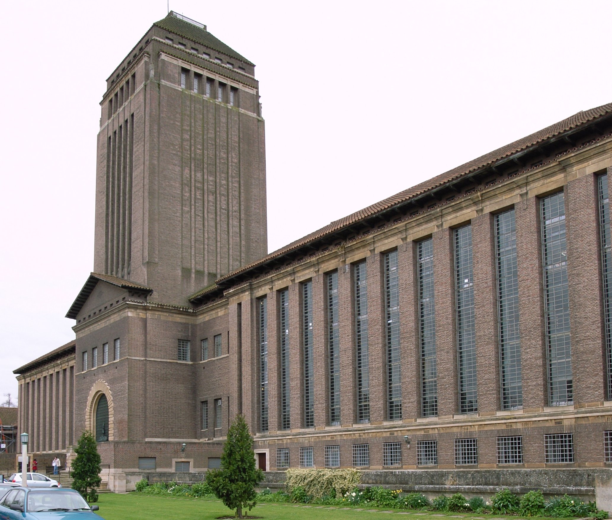 Landscaping redesign to surround Cambridge University Library