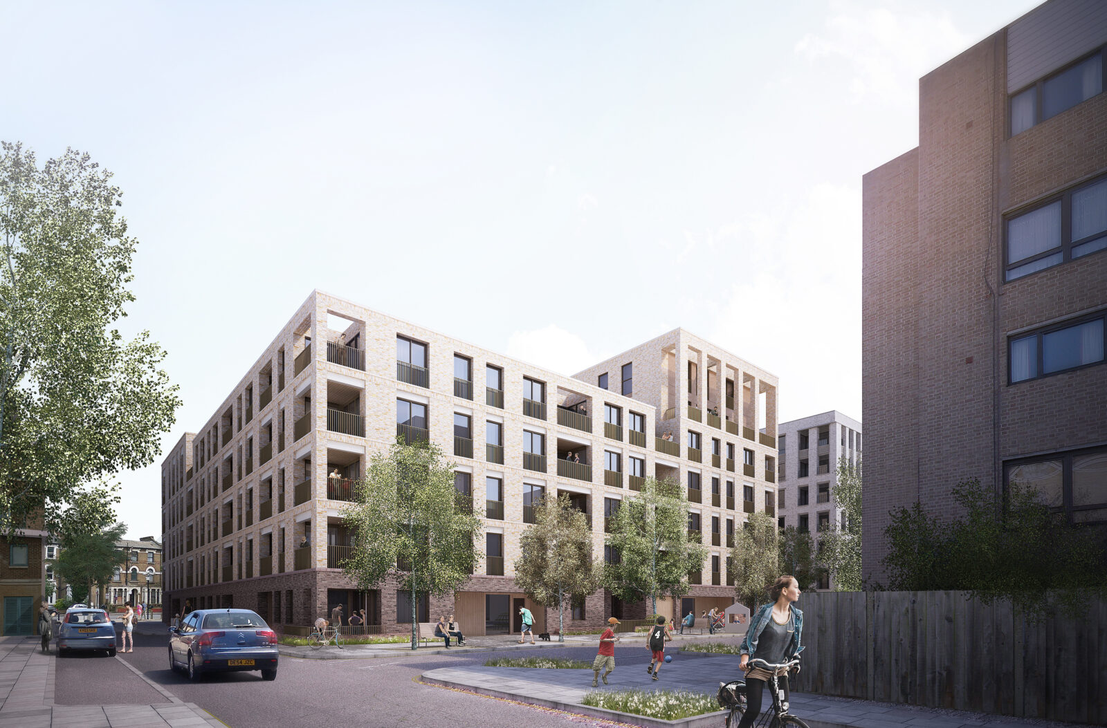 Trio of practices scoop planning for Hackney estate regeneration