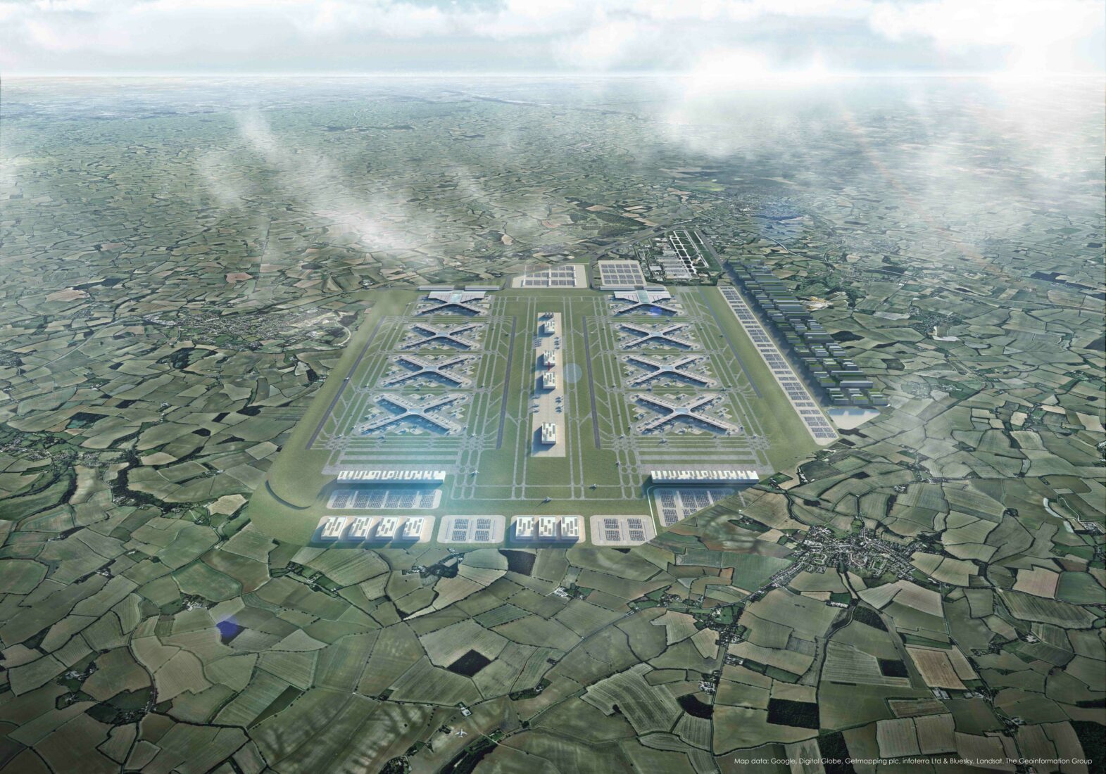 Support for Heathrow new town grows as airport hub gains momentum