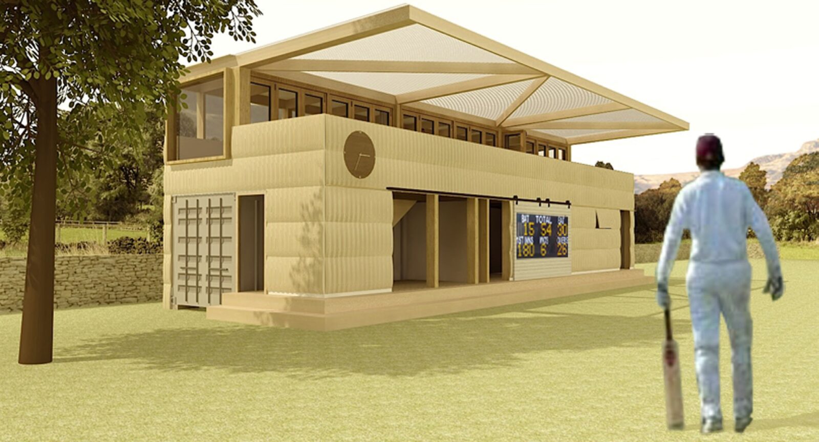 Londoners win Cumbrian cricket pavilion victory