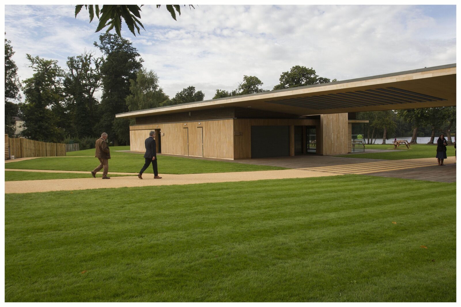 Stanton Williams' Virginia Water pavilion opens