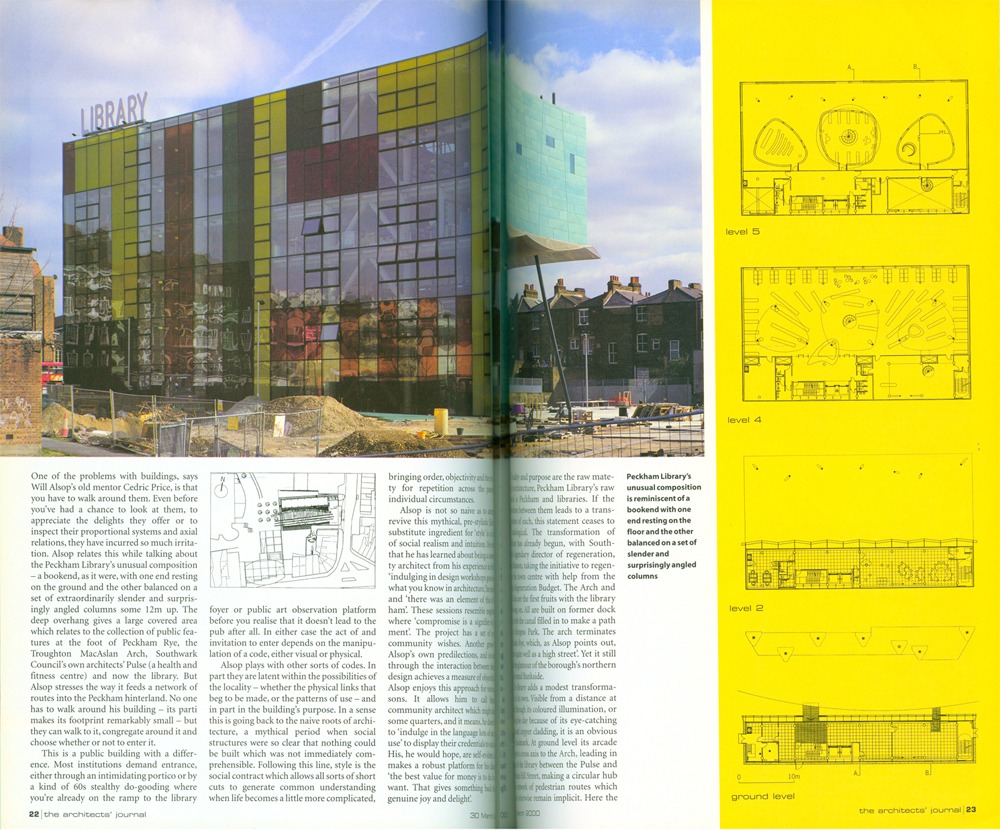 Peckham rise: Peckham Library by Alsop & Störmer