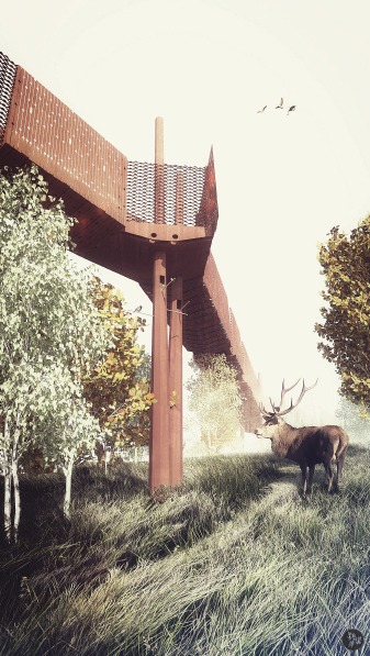 Euan Maharg wins Seven Lochs Park 'green bridge' contest