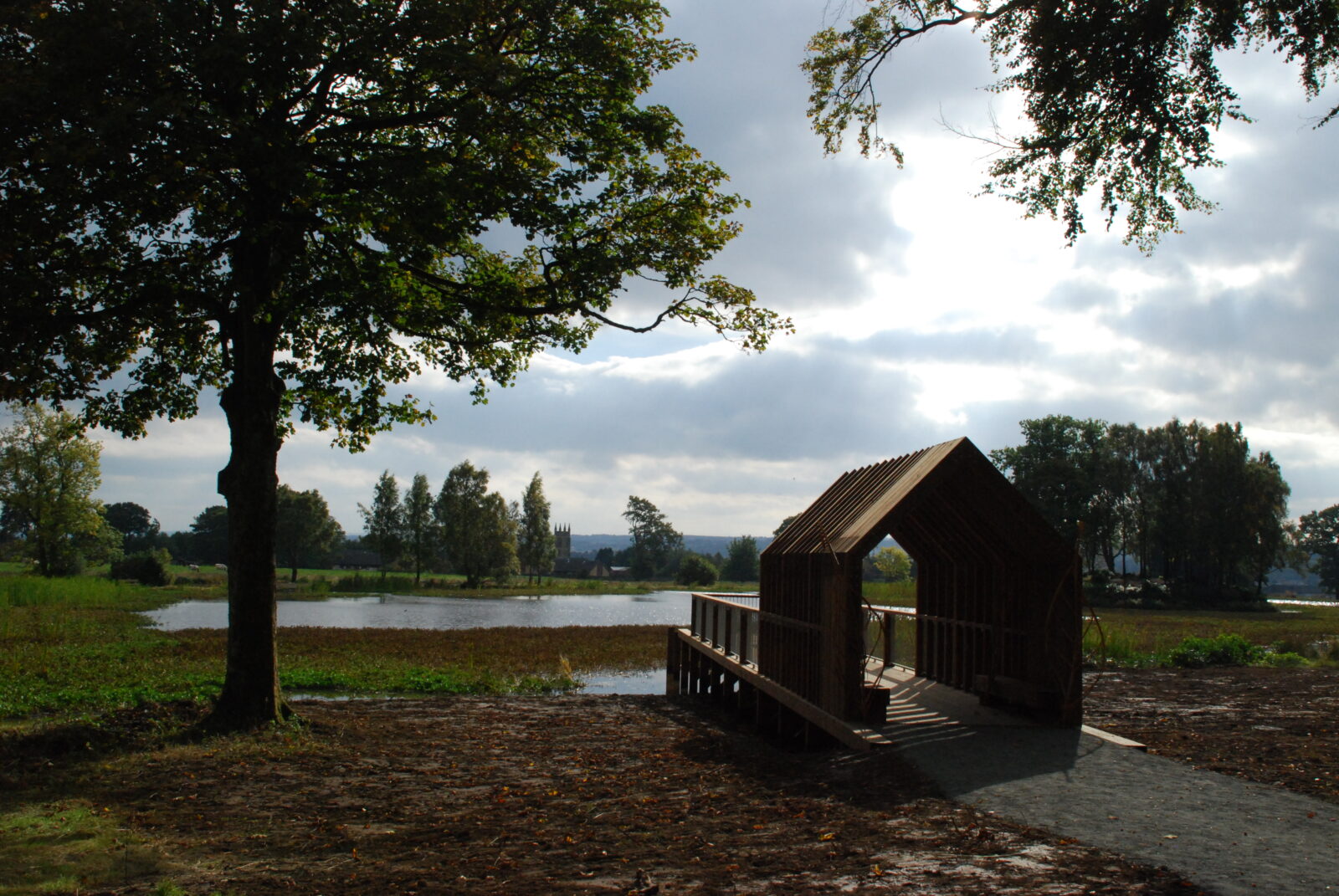 Contest-winning lochside viewpoint completes