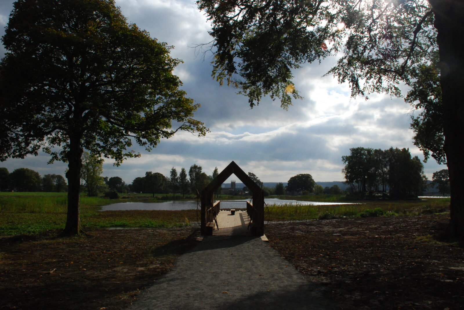 Contest-winning lochside viewpoint completes