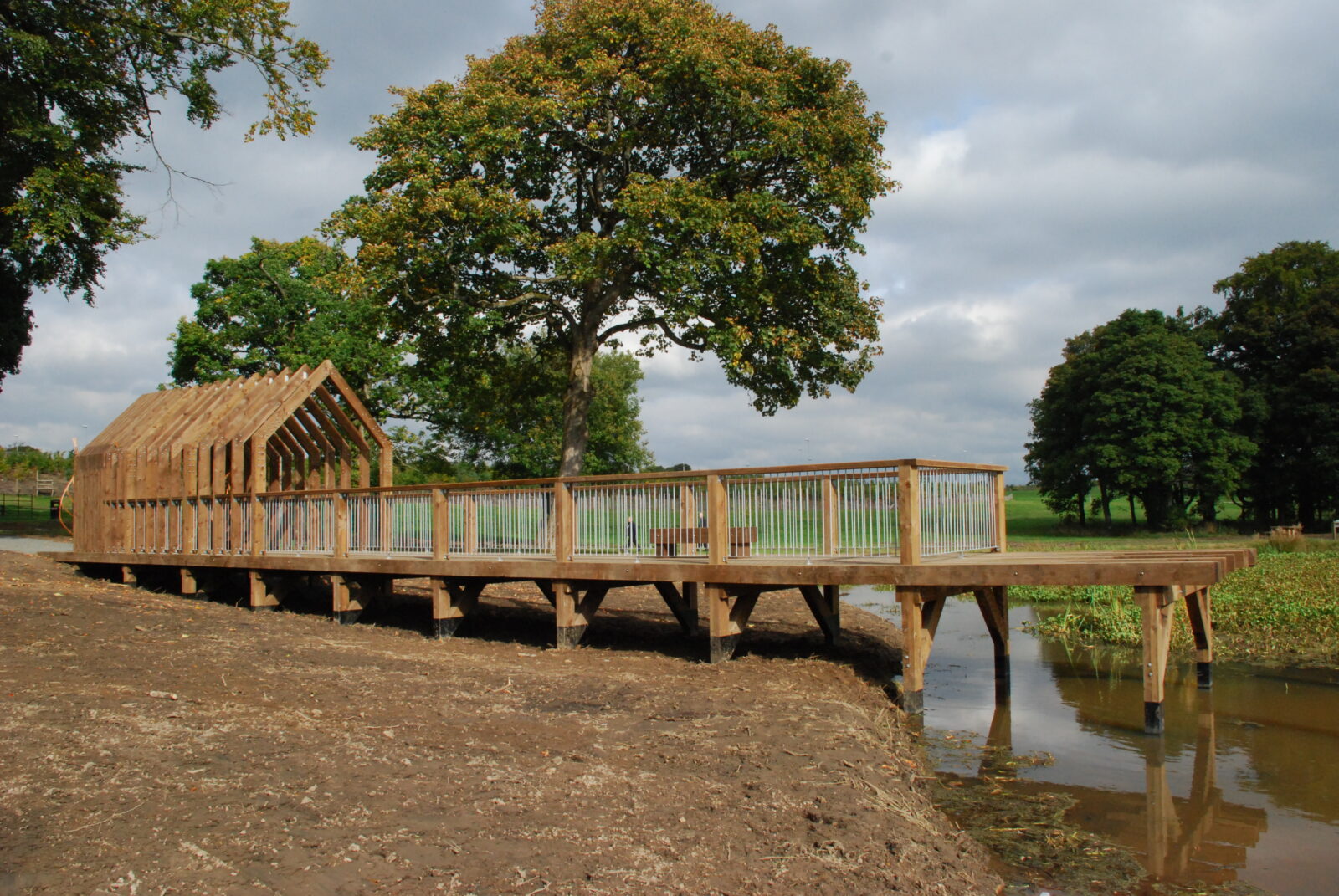 Contest-winning lochside viewpoint completes