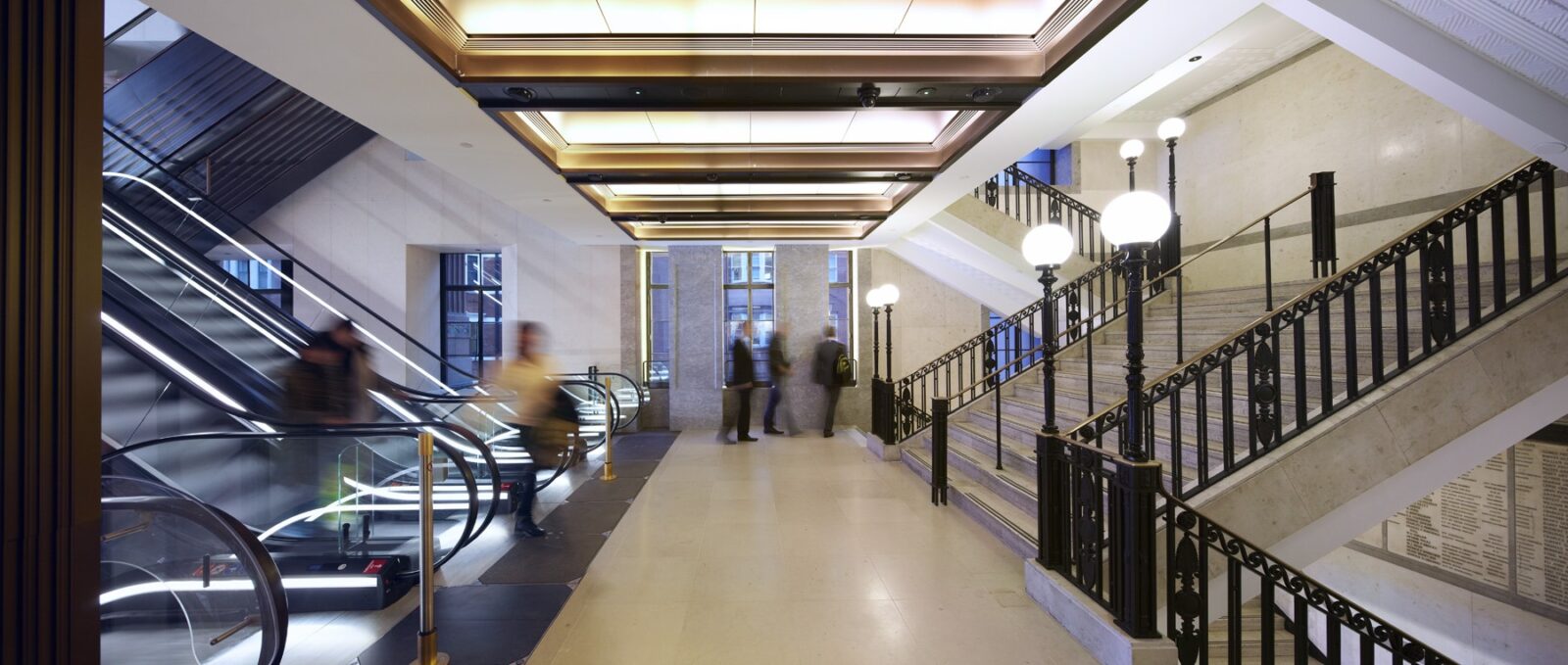 Make reveals bronze-clad Harrods escalators