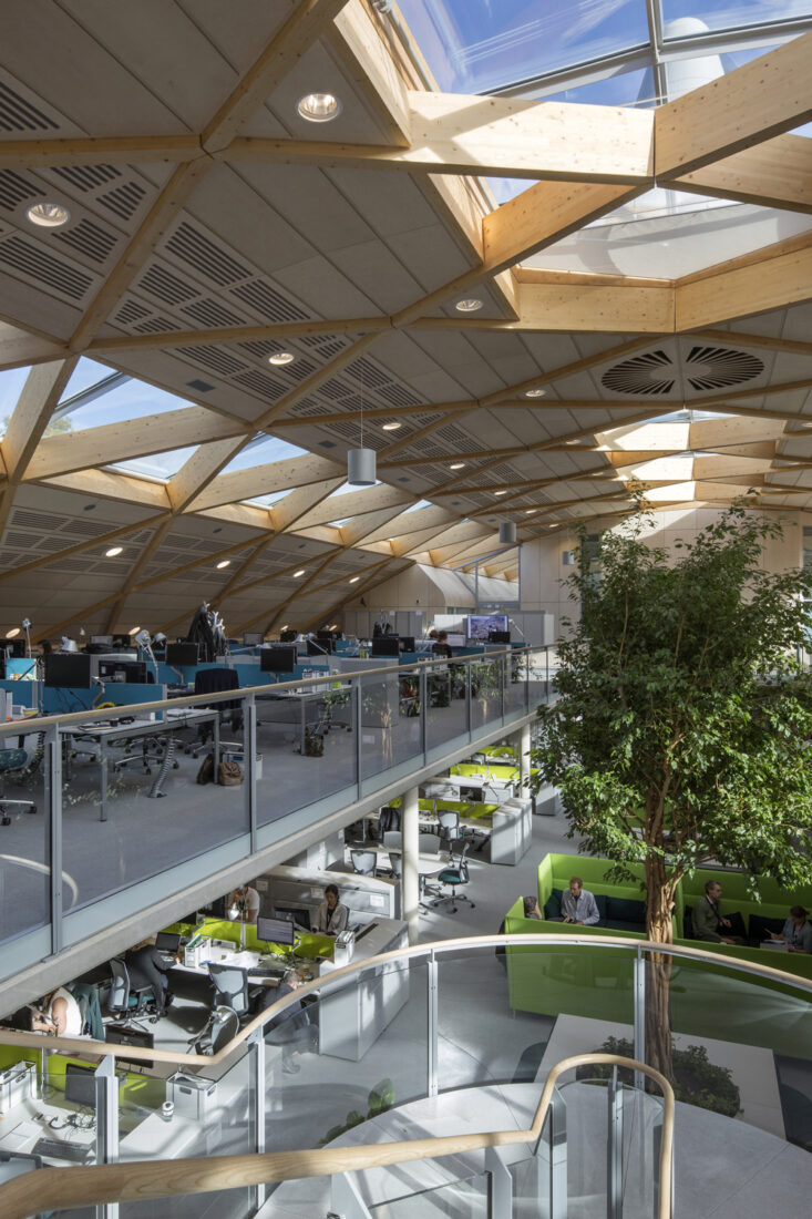 Green design and build: WWF HQ by Hopkins