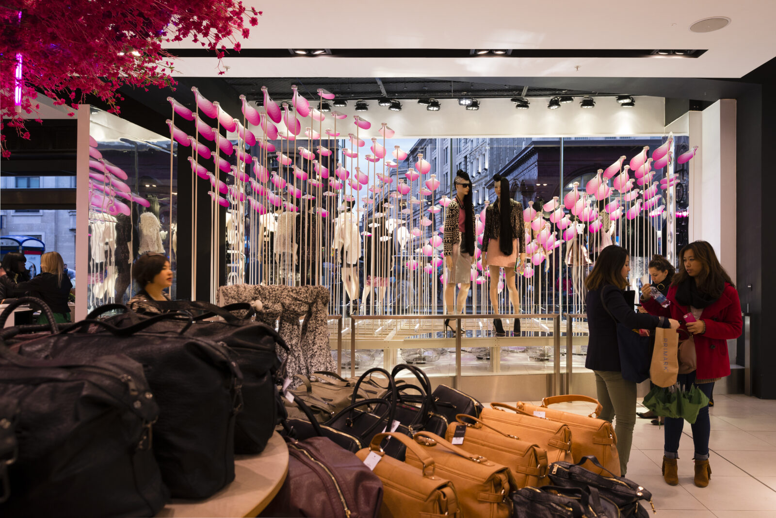 NEON completes Topshop window installation