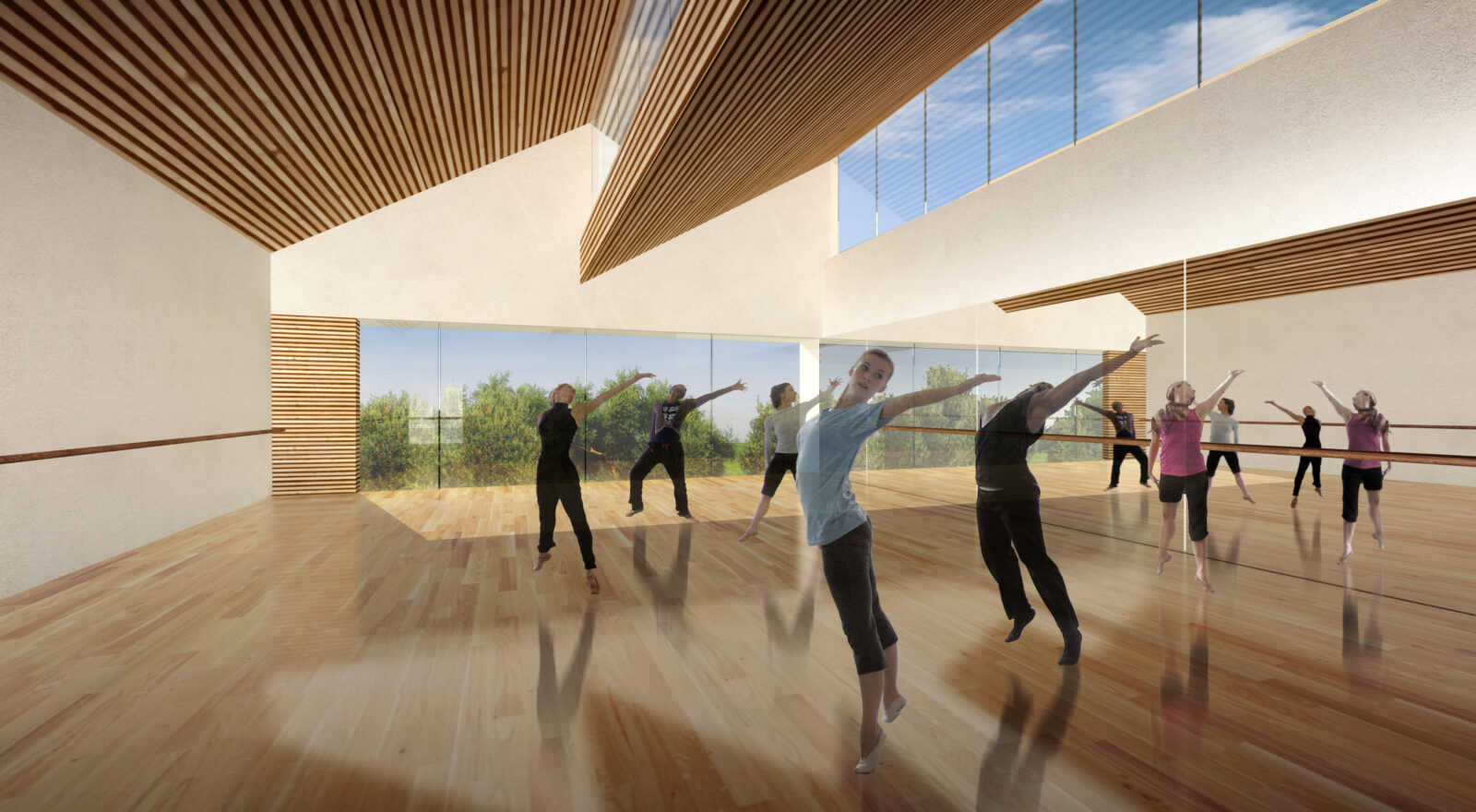 Revealed: Images of Gareth Hoskins contest winning Bird College scheme