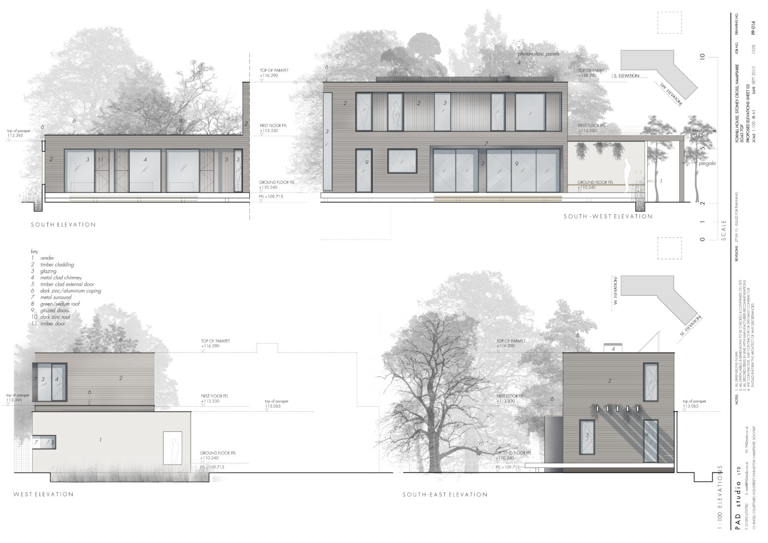 PAD Studio scoops planning for £950,000 eco-home