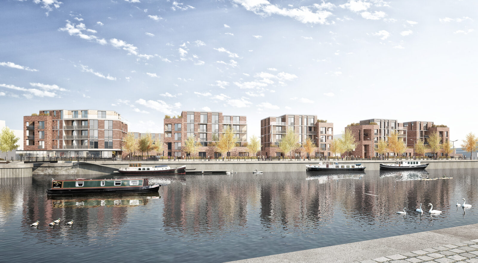 5Plus submits detailed plans for 95-home riverside scheme