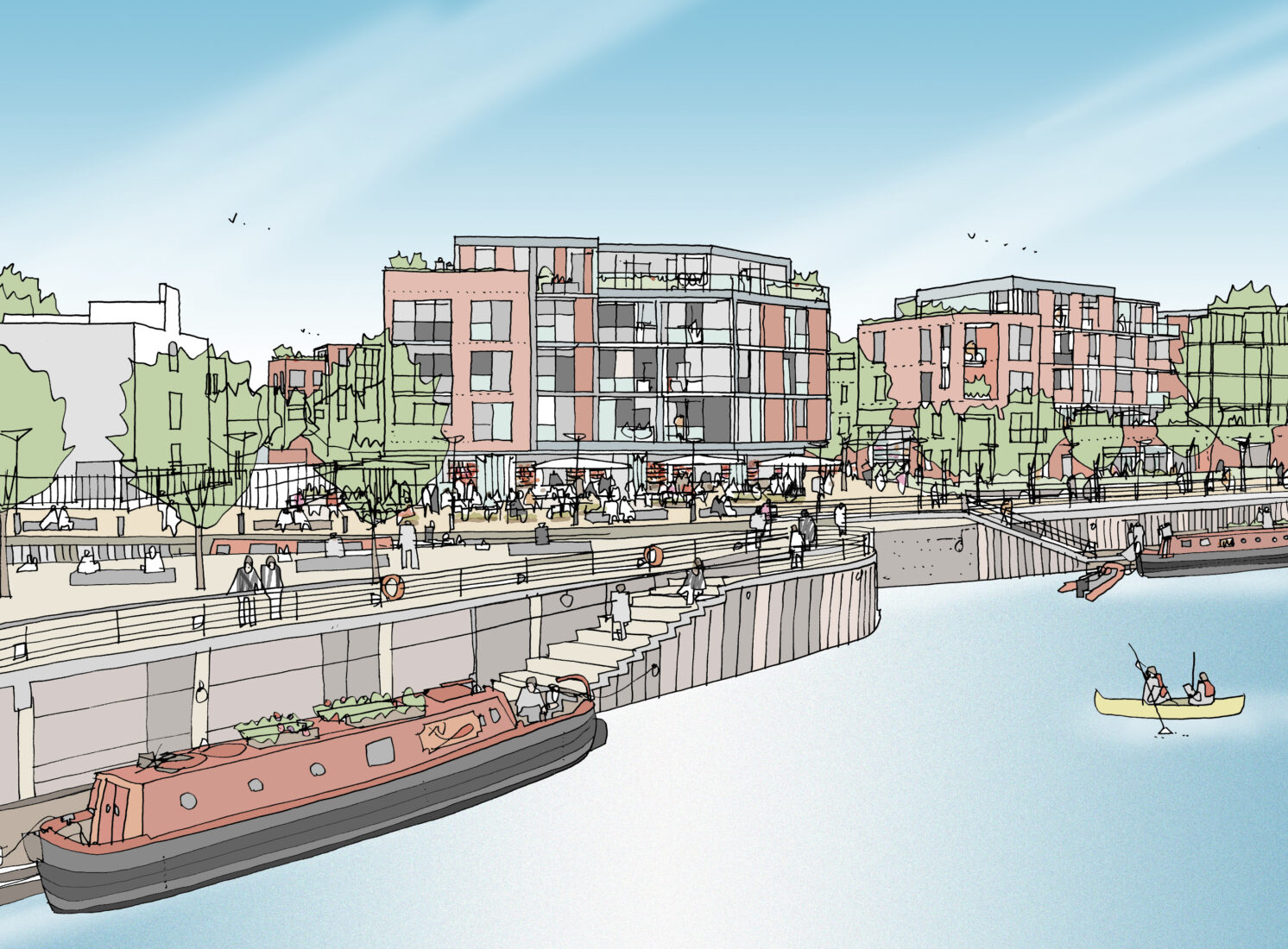 5Plus submits detailed plans for 95-home riverside scheme