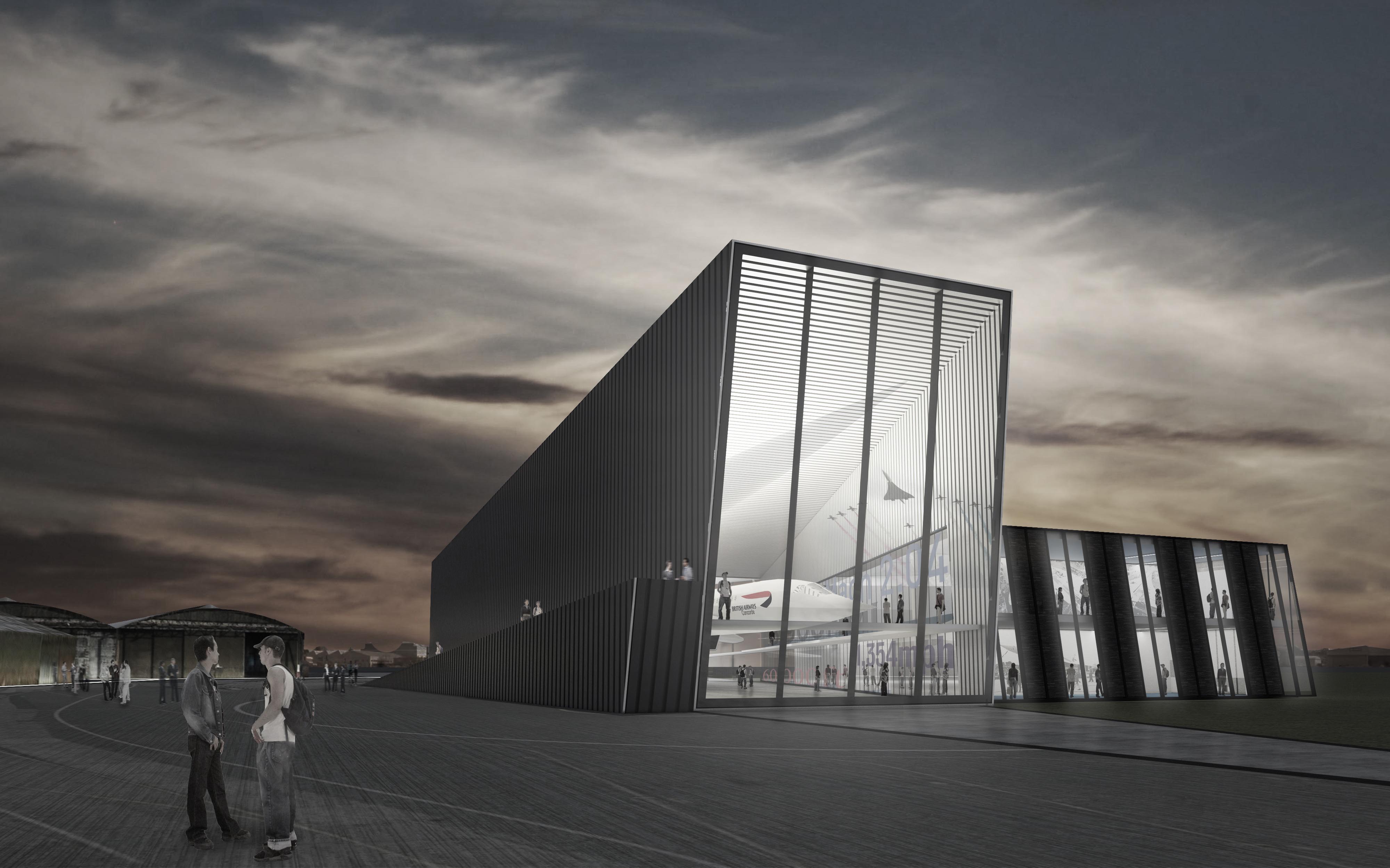 Purcell reveals concept for Concorde's new home