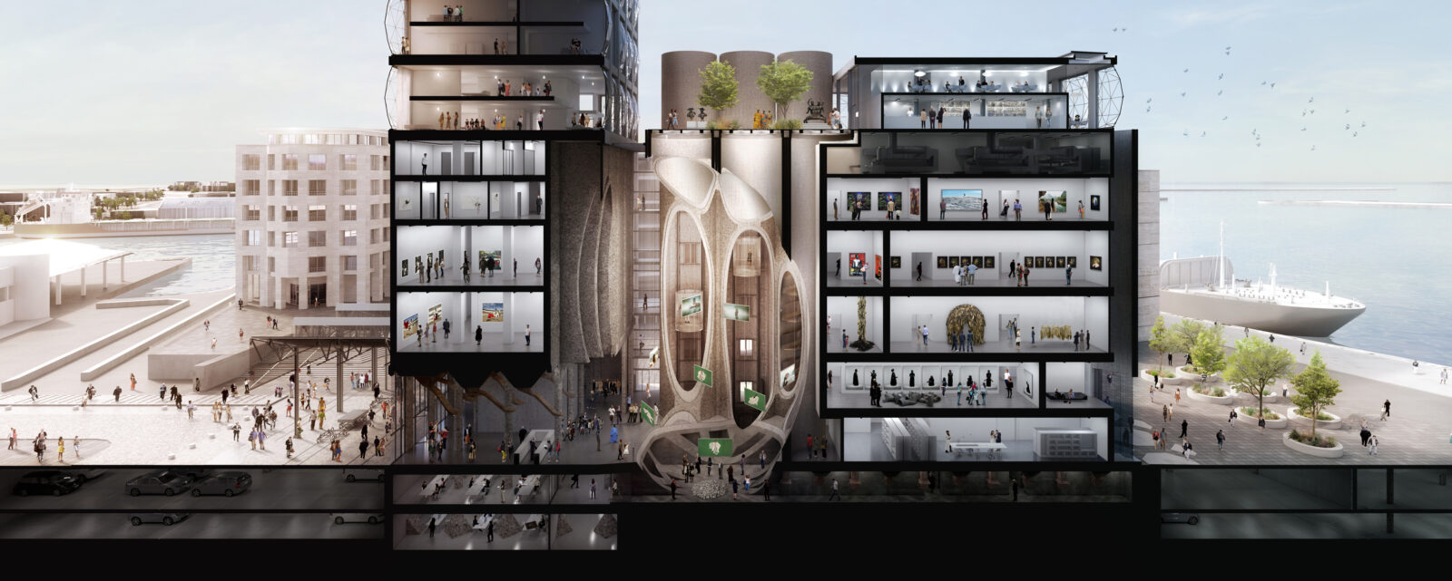 Heatherwick reveals plans for Cape Town art complex