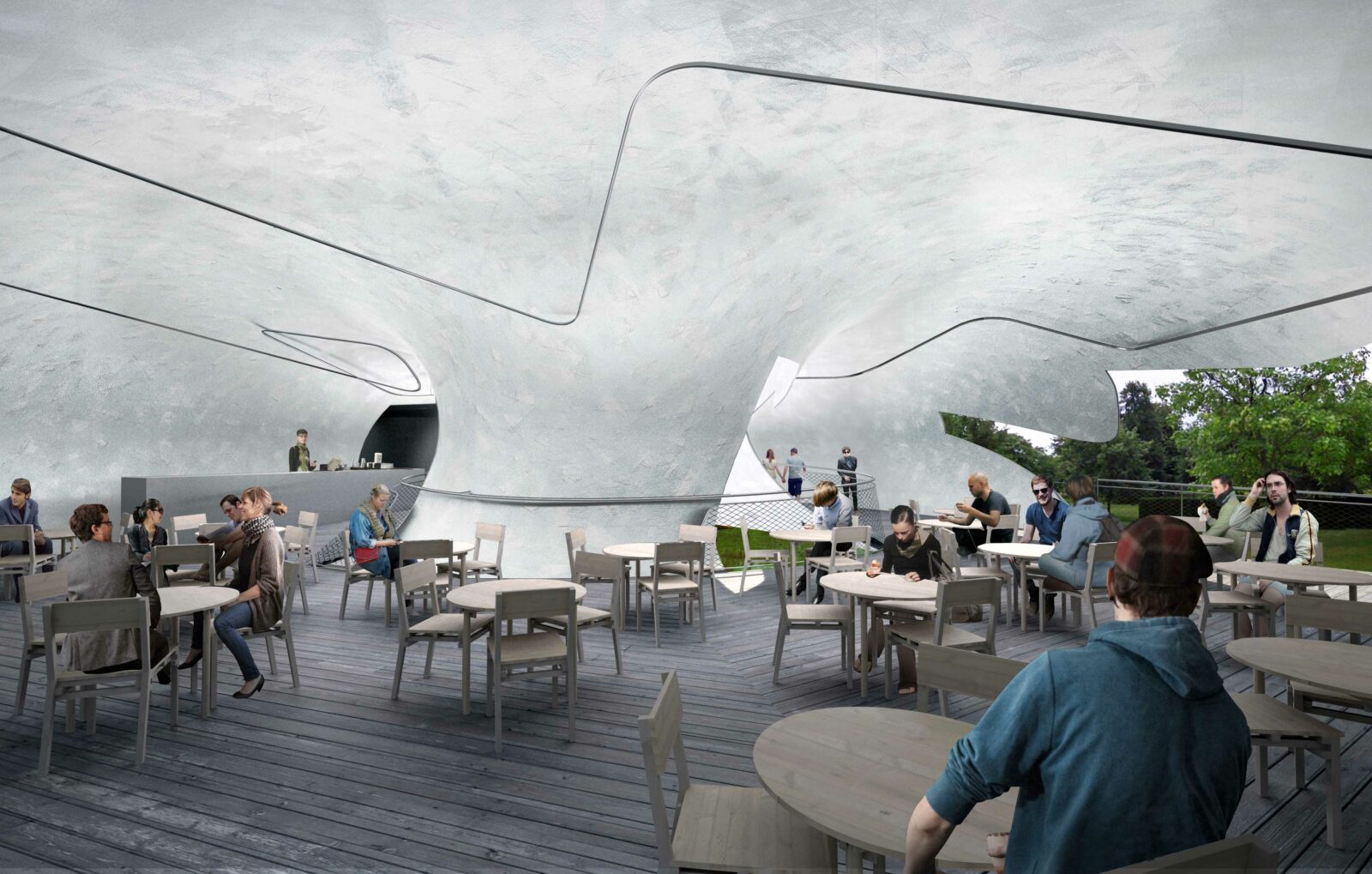 Serpentine Gallery unwraps 2014 pavilion