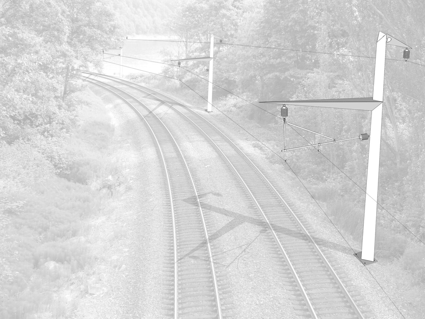 Revealed: 10 shortlisted designs for HS2’s overhead line structures