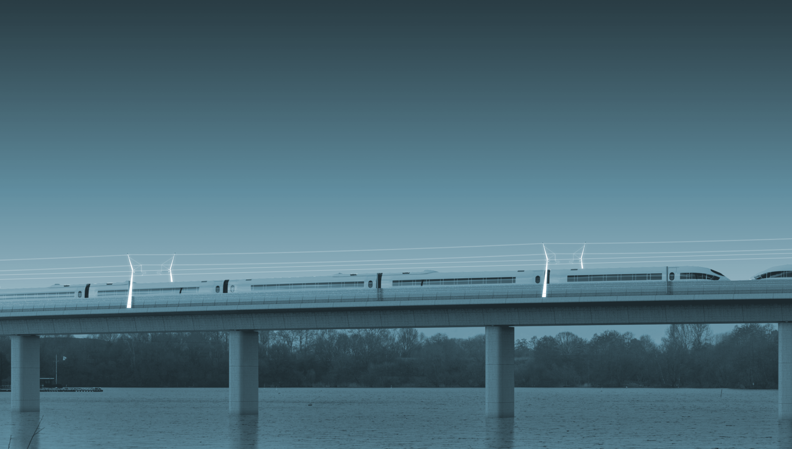 Revealed: 10 shortlisted designs for HS2’s overhead line structures