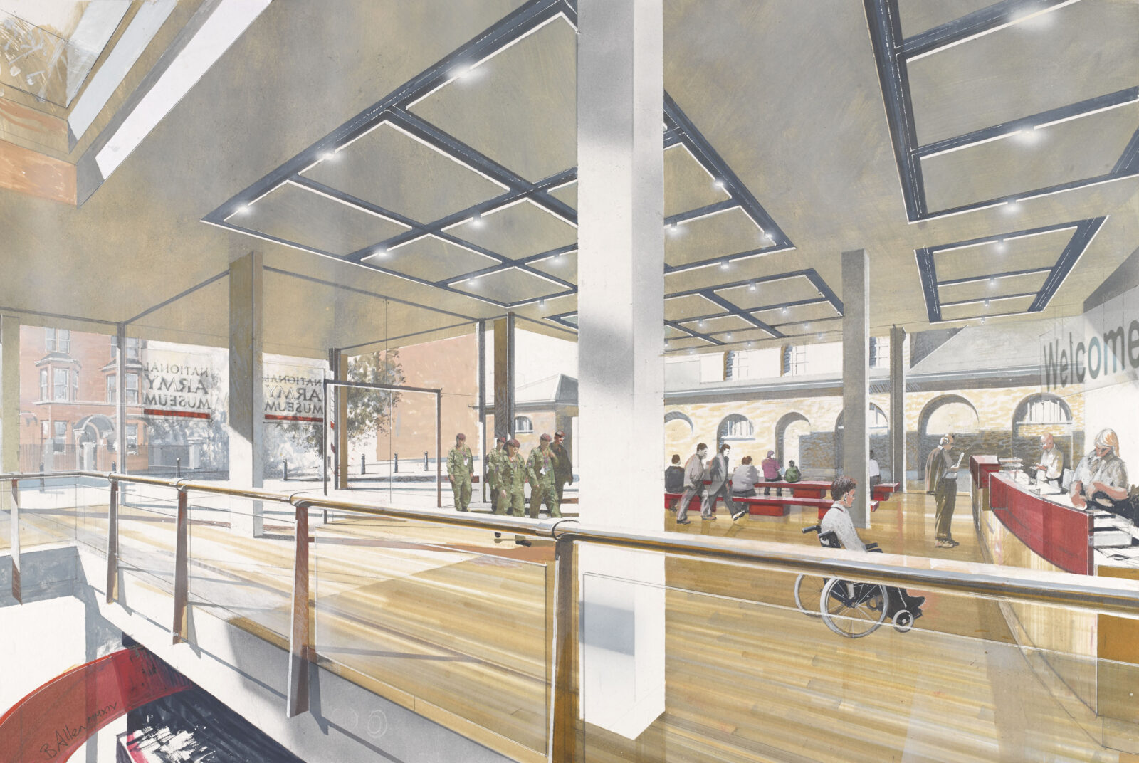 New images of BDP's National Army Museum plans revealed