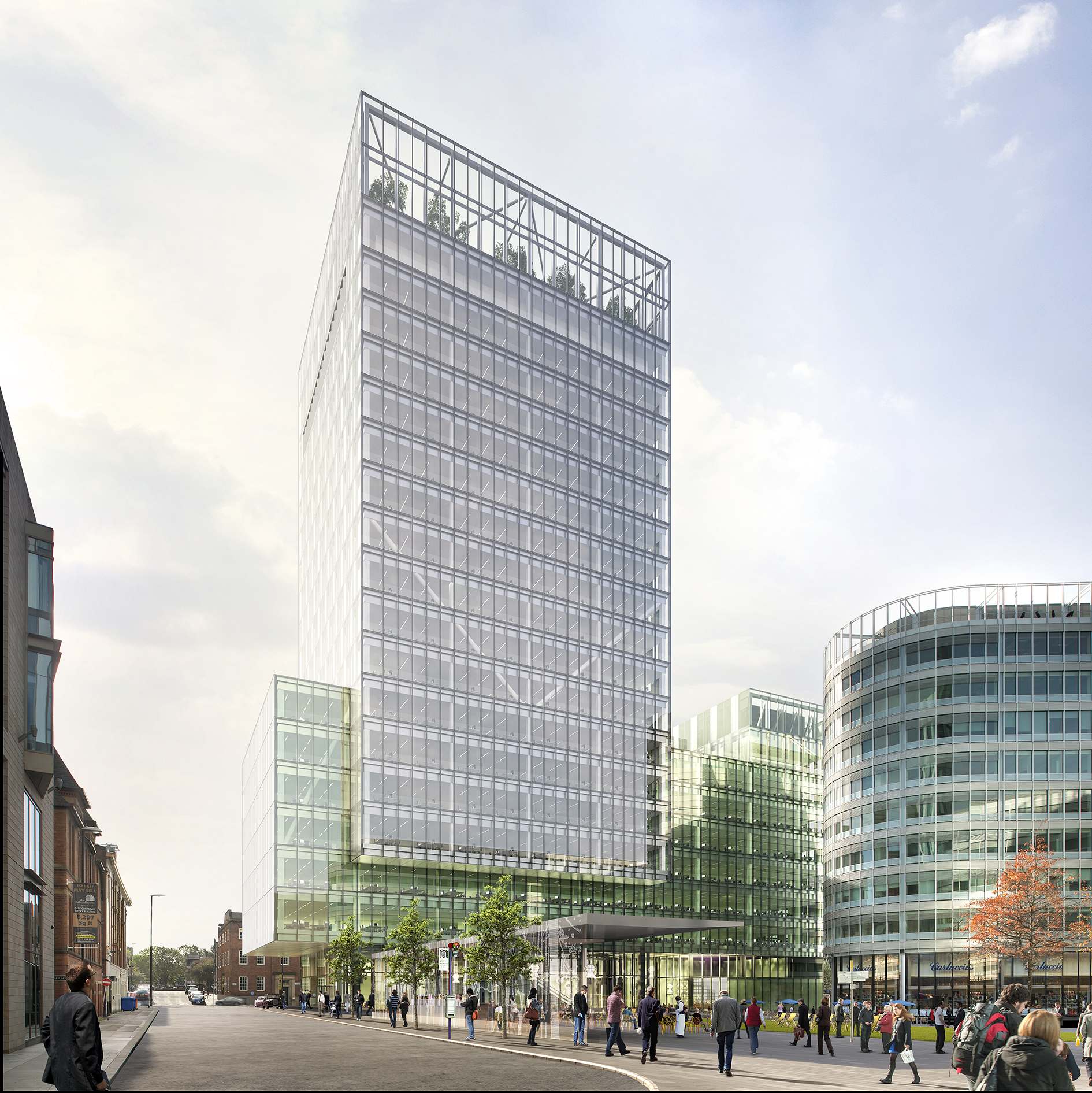 Ian Simpson's Spinningfields tower approved, despite objections