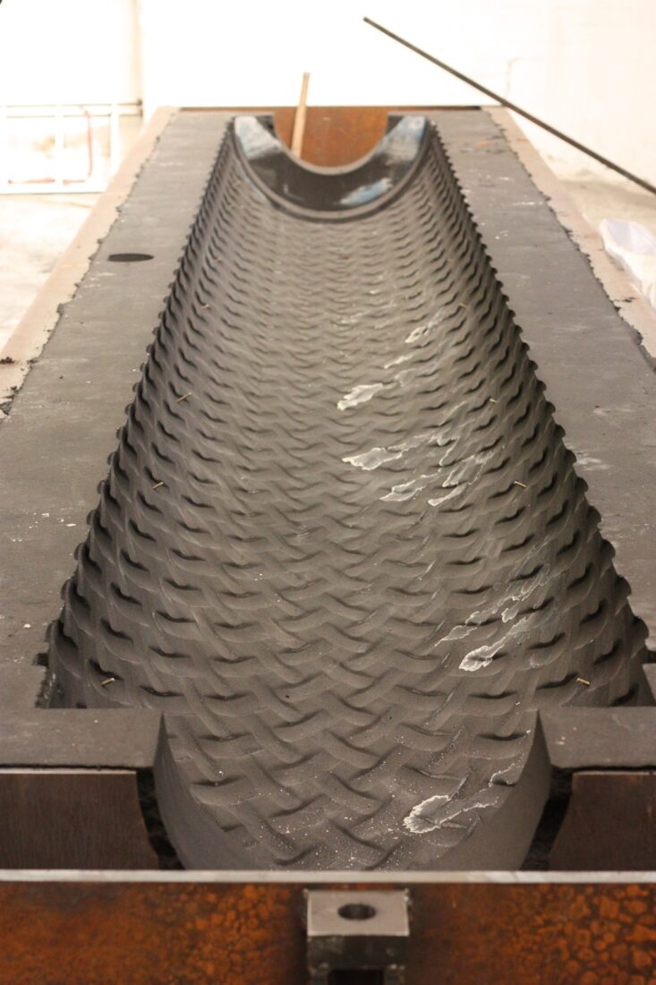 Watch the casting of Chipperfield's King's Cross columns