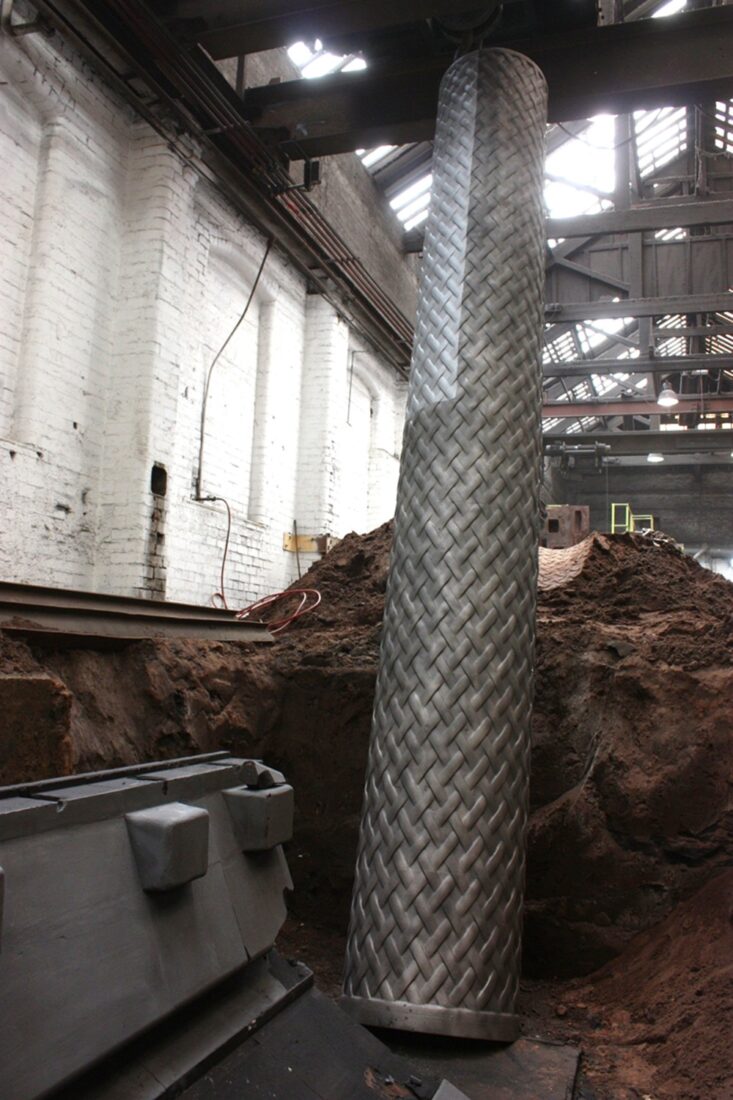 Watch the casting of Chipperfield's King's Cross columns