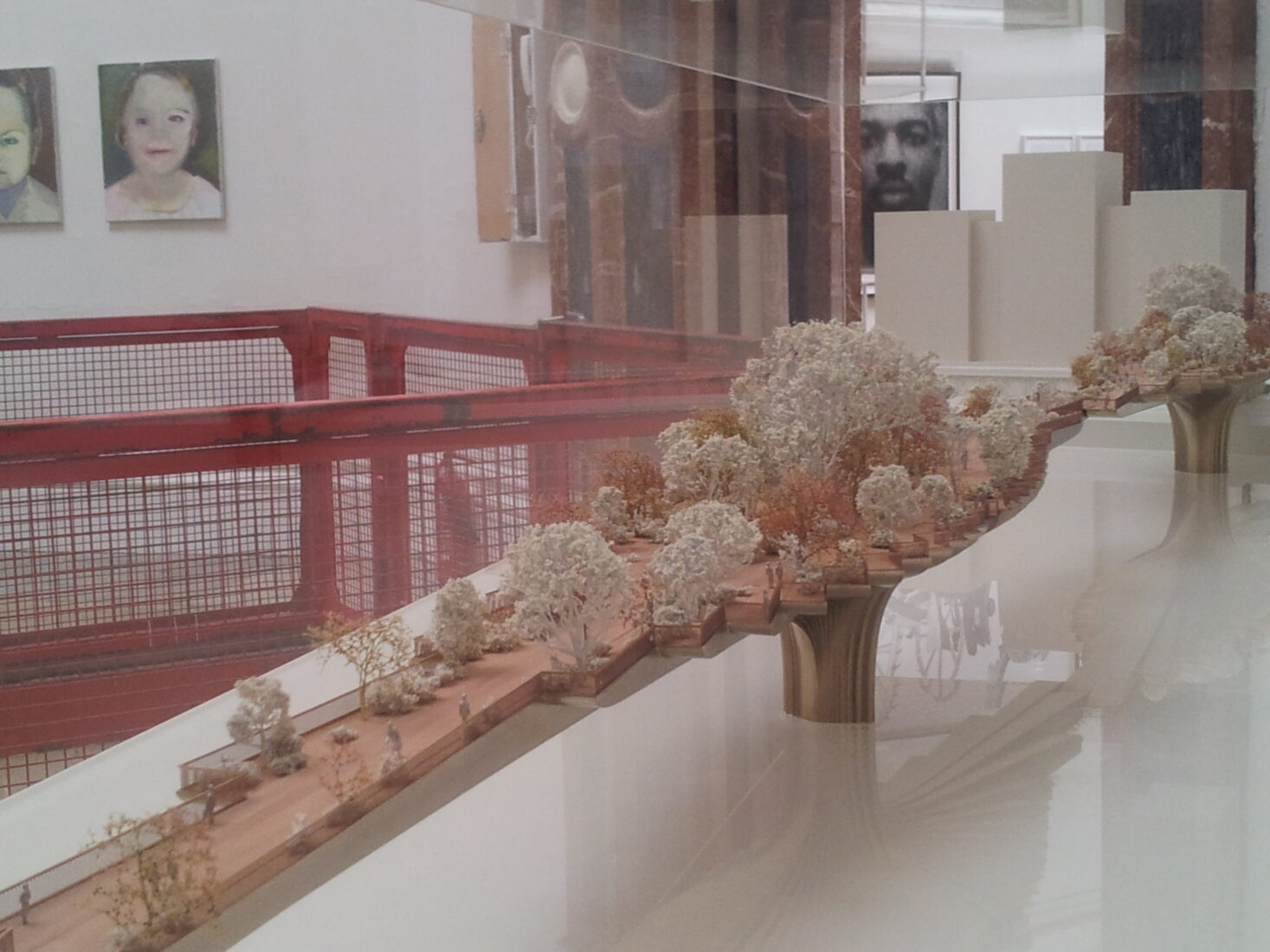 Eric Parry unveils architecture room at RA summer exhibition