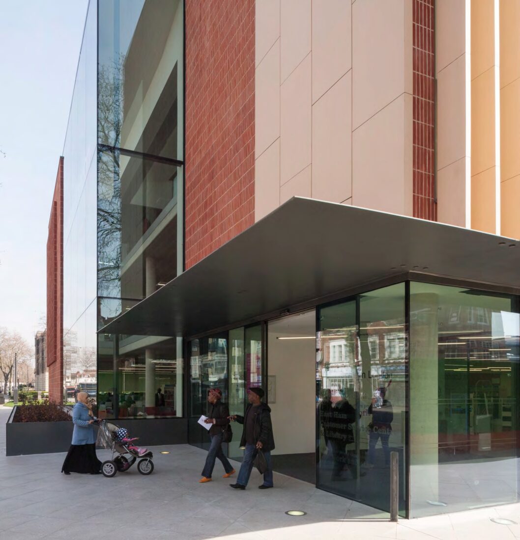 Rick Mather completes £12.5m Newham library